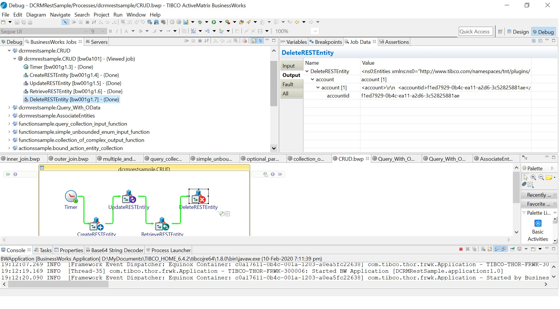 Running The REST Sample Project