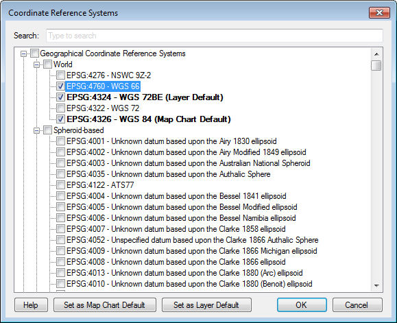 Details On Coordinate Reference Systems