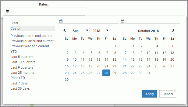 Filtering Data on Designer Pages