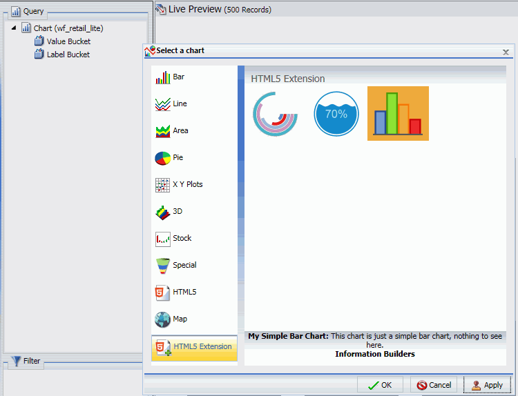 Using Your Extension in a TIBCO WebFOCUS Request