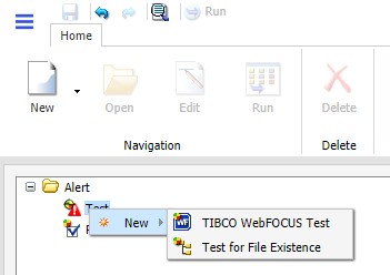 Creating and Scheduling an Alert